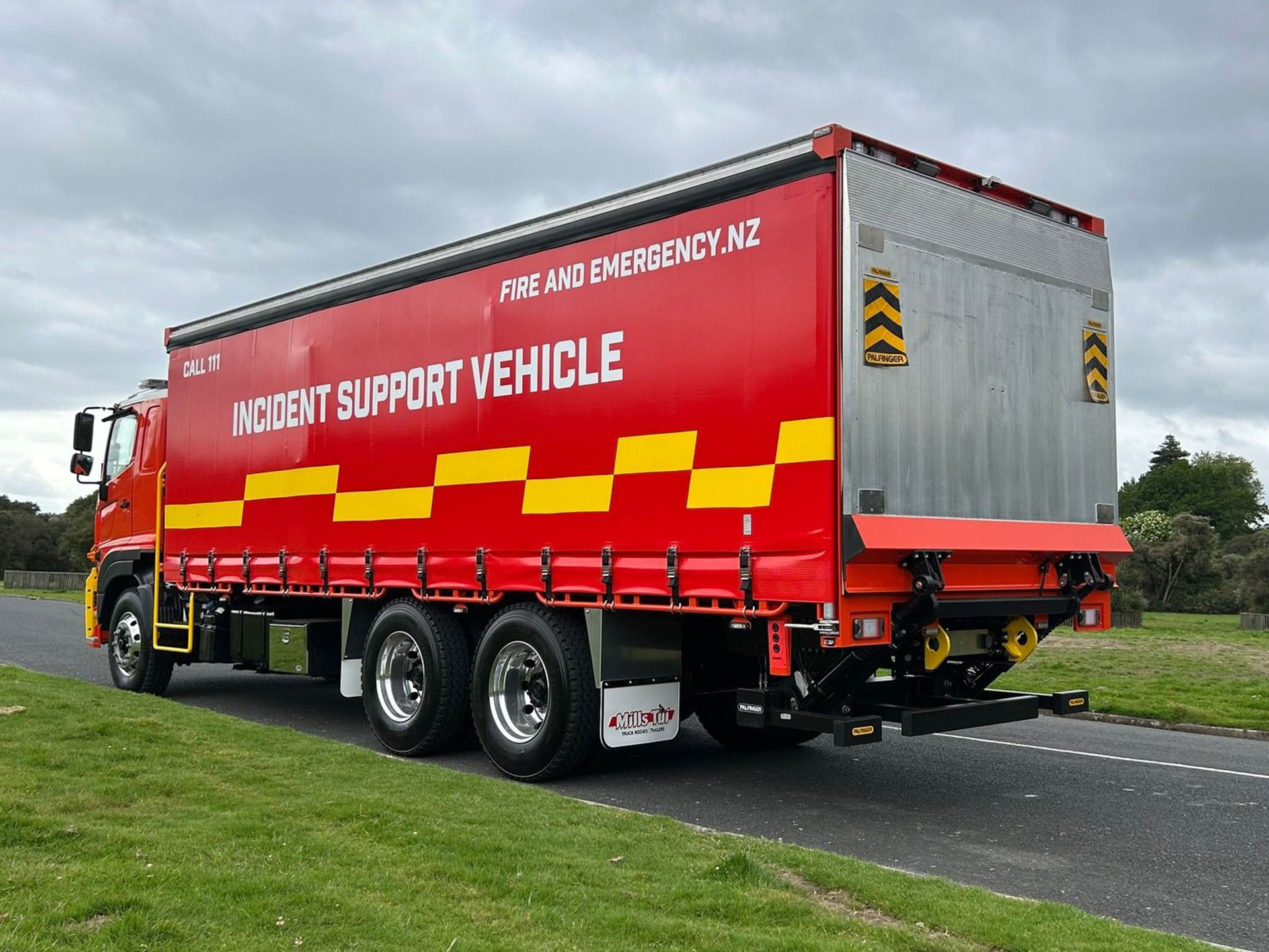 Incident Support Vehicle Mills Tui